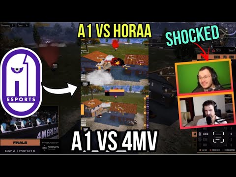 A1 Esports Vs Horaa Fight | A1 Vs 4MV PMSL CSA Grand Final - YouTube