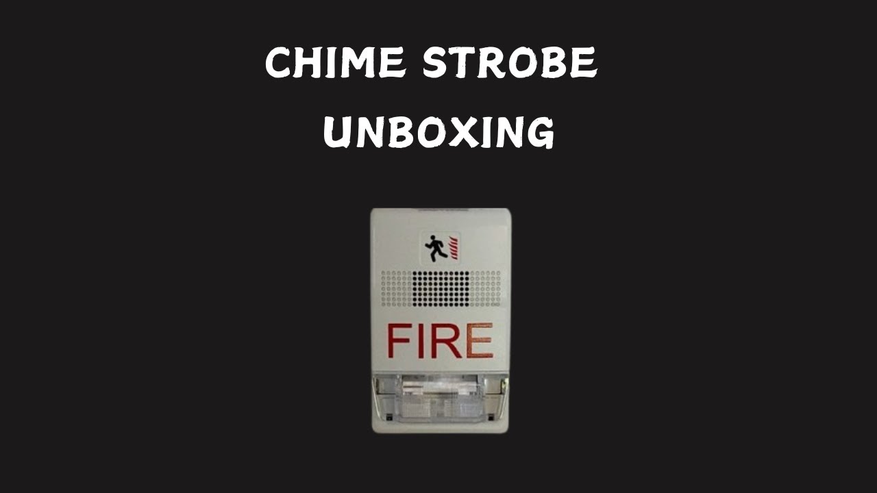 Unboxing an Edwards Genesis Chime Strobe - YouTube