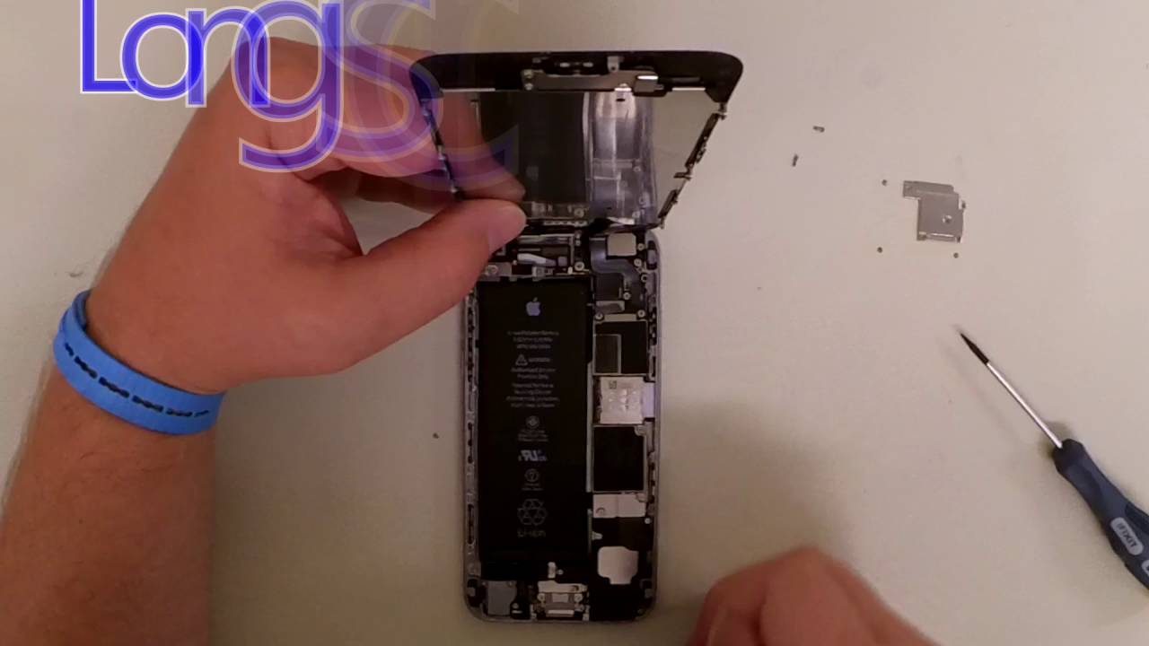 iPhone 6 Disassembly: LCD & Battery Removal Guide - YouTube