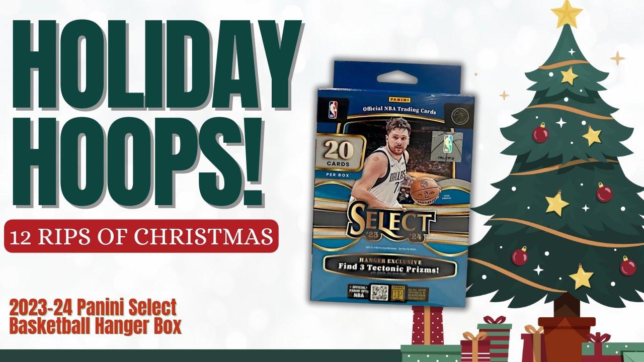 Holiday Hoops Unwrapped! 2023-24 Panini Select Basketball Hanger Box ...