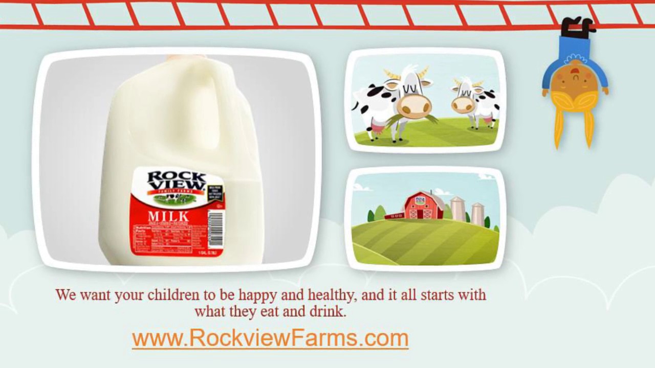 Rockview Farms Provides Kids & Schools with Milk - YouTube