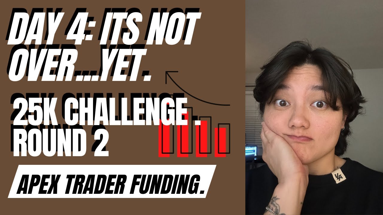 $25K Apex Trader Funding | Day 4, Attempt 2 Coming Soon :( 80% discount ...