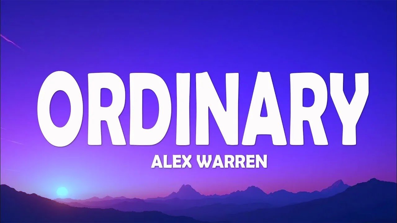 Alex Warren - Ordinary (Lyrics) [1HOUR] - YouTube