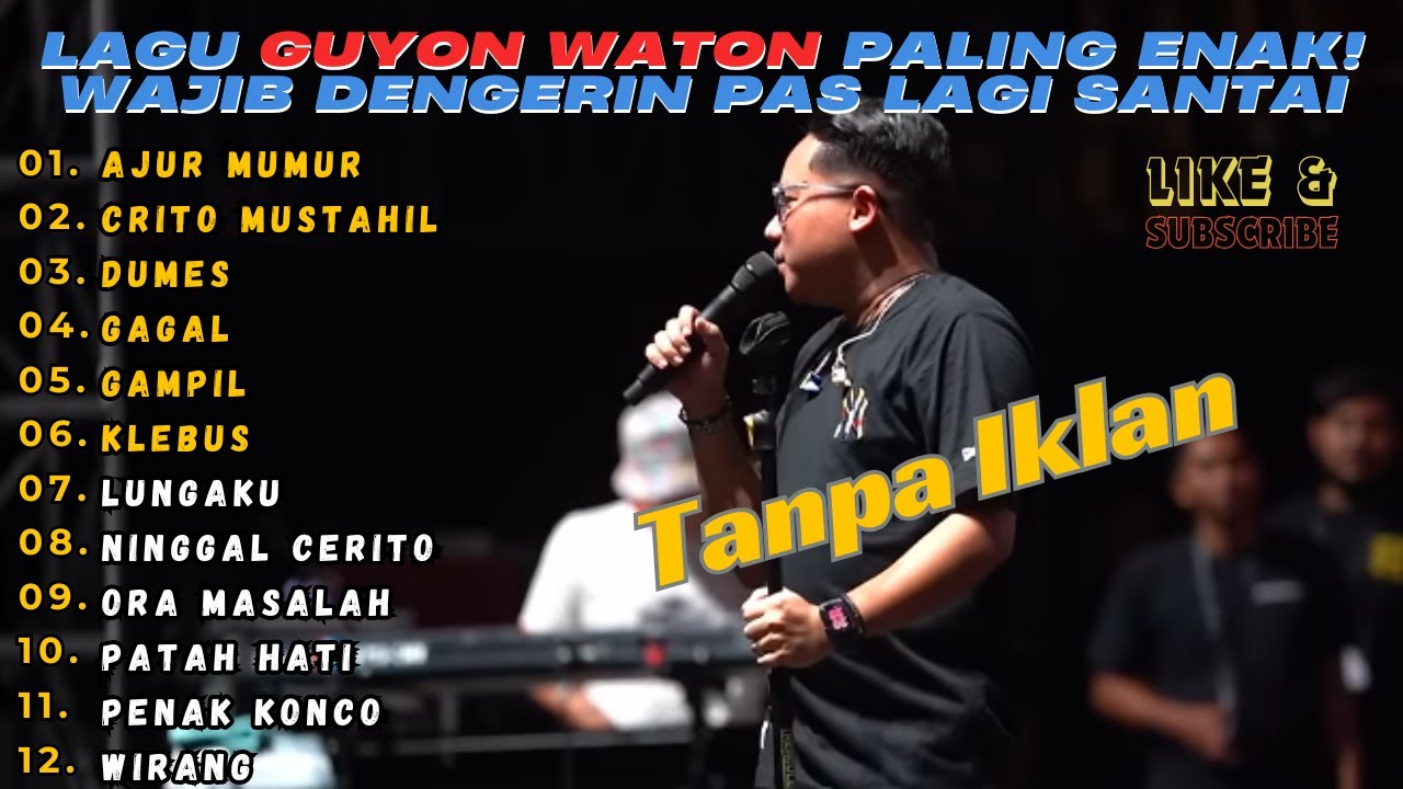 Guyon Waton Full Album - Kumpulan Lagu Hits Paling Populer! - YouTube