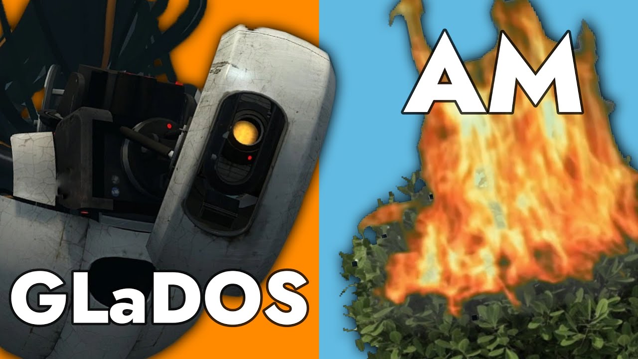GLaDOS vs AM (From “I Have No Mouth, and I Must Scream”) - RAP BATTLE ...