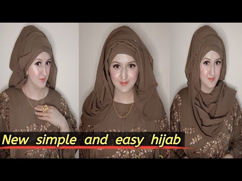 New simple and easy hijab styles | one minute hijab | summers hijab tutorial |#hijab id