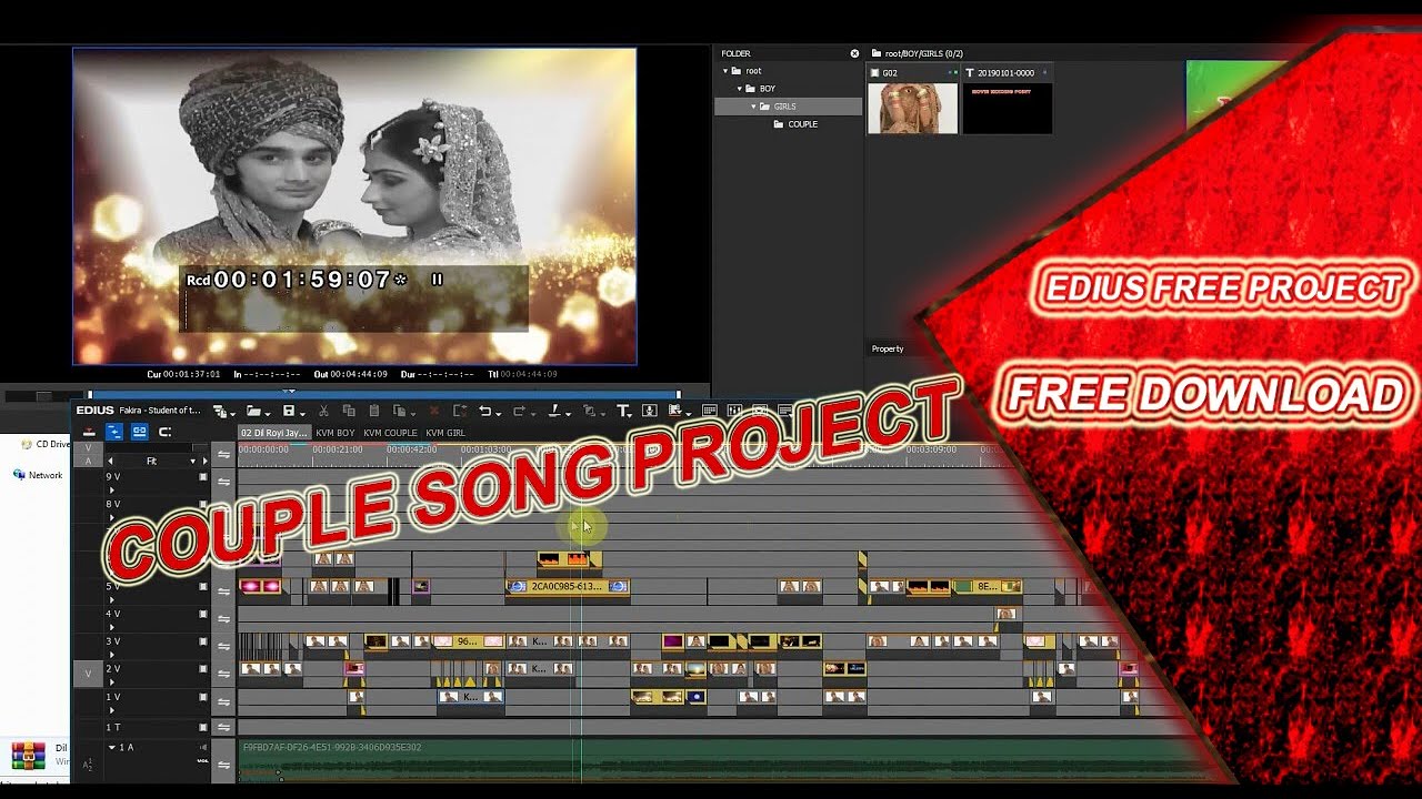 Edius New song project 2021 free download | EDIUS 8 EDIUS 7 Full ...