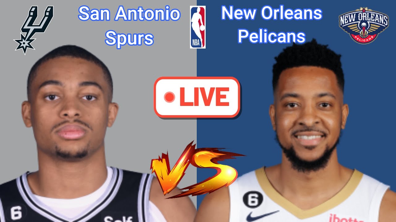 San Antonio Spurs at New Orleans Pelicans NBA Live Play by Play ...