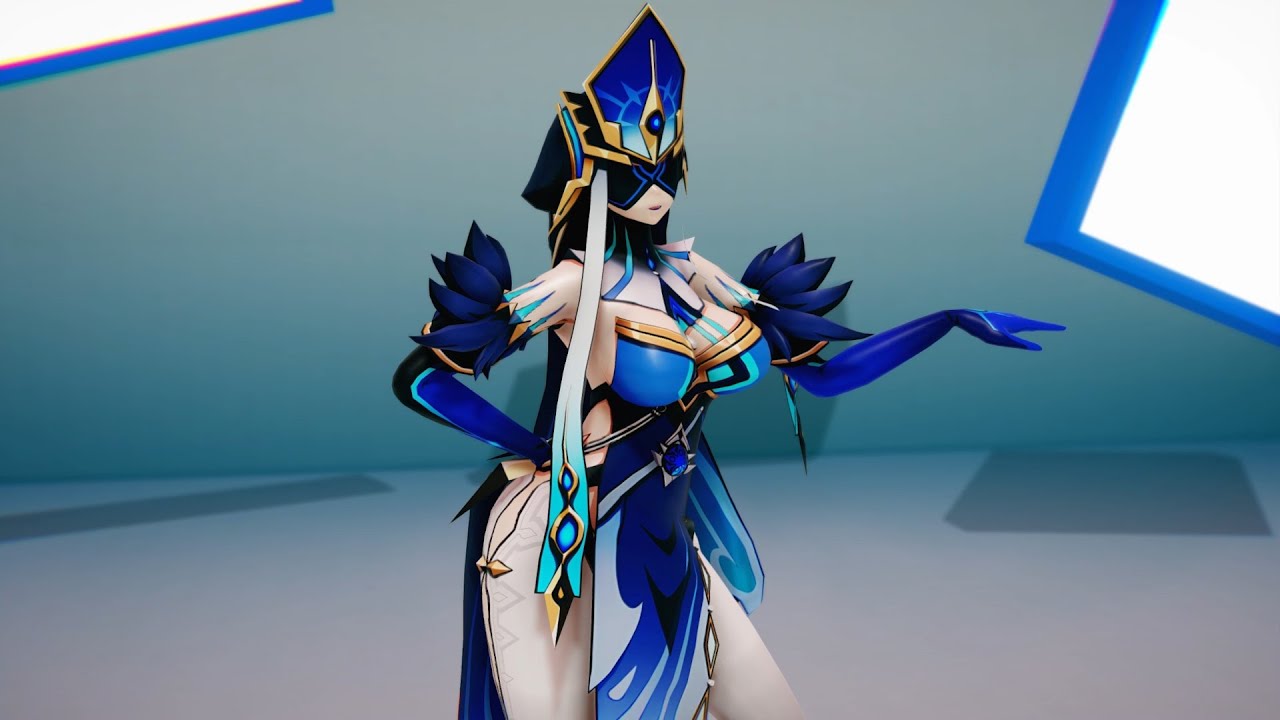 【Genshin Impact MMD／4K／60FPS】Mirror Maiden【Excuse Me】 - YouTube