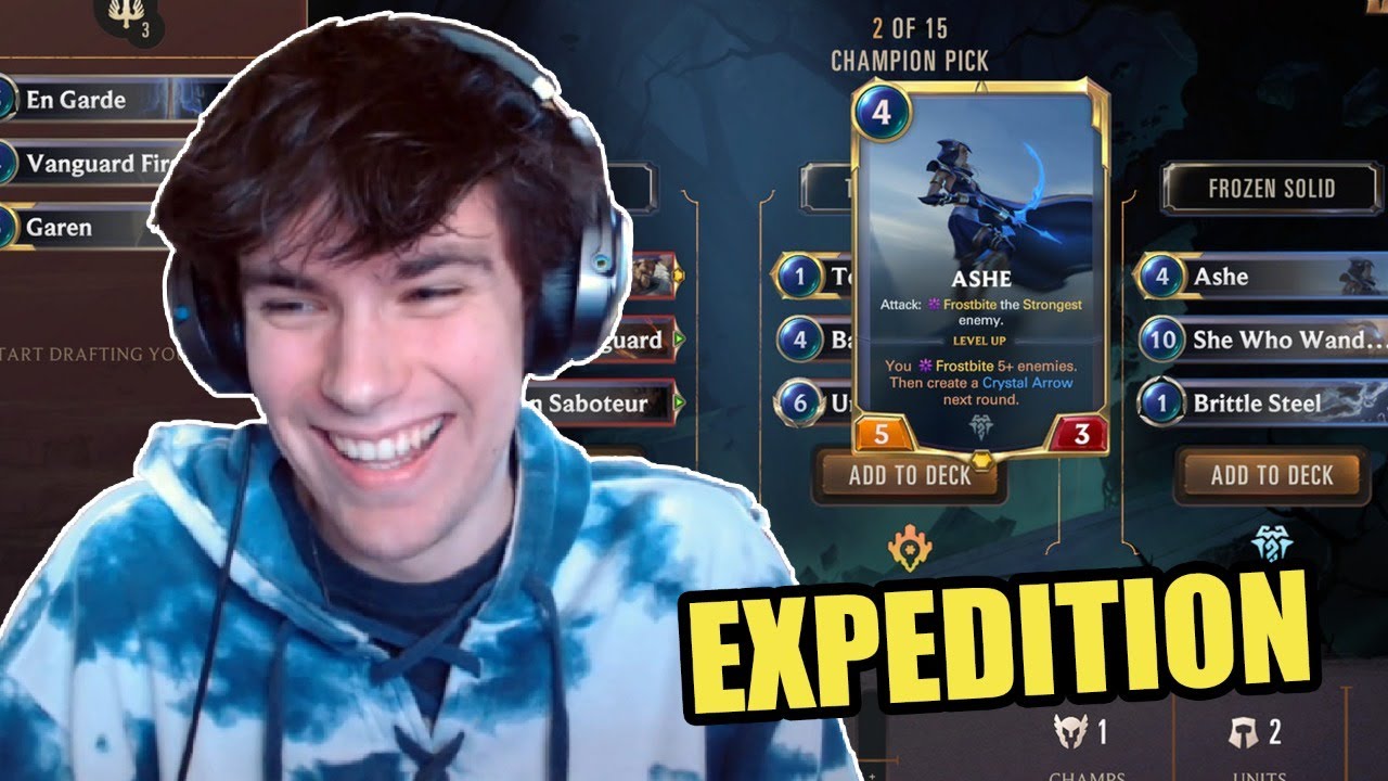 Dr. Bonehead Streams Legends of Runeterra (Expedition) + Q&A! - YouTube