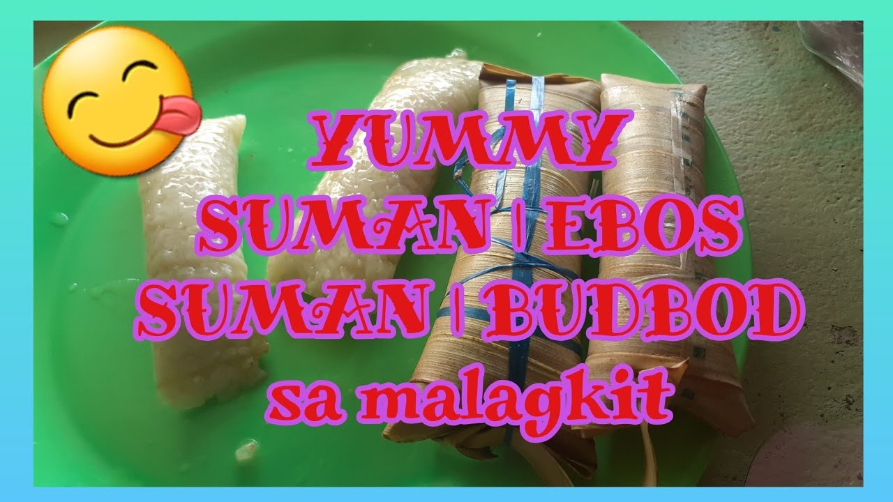 Ebos or Suman ng Bicol - YouTube