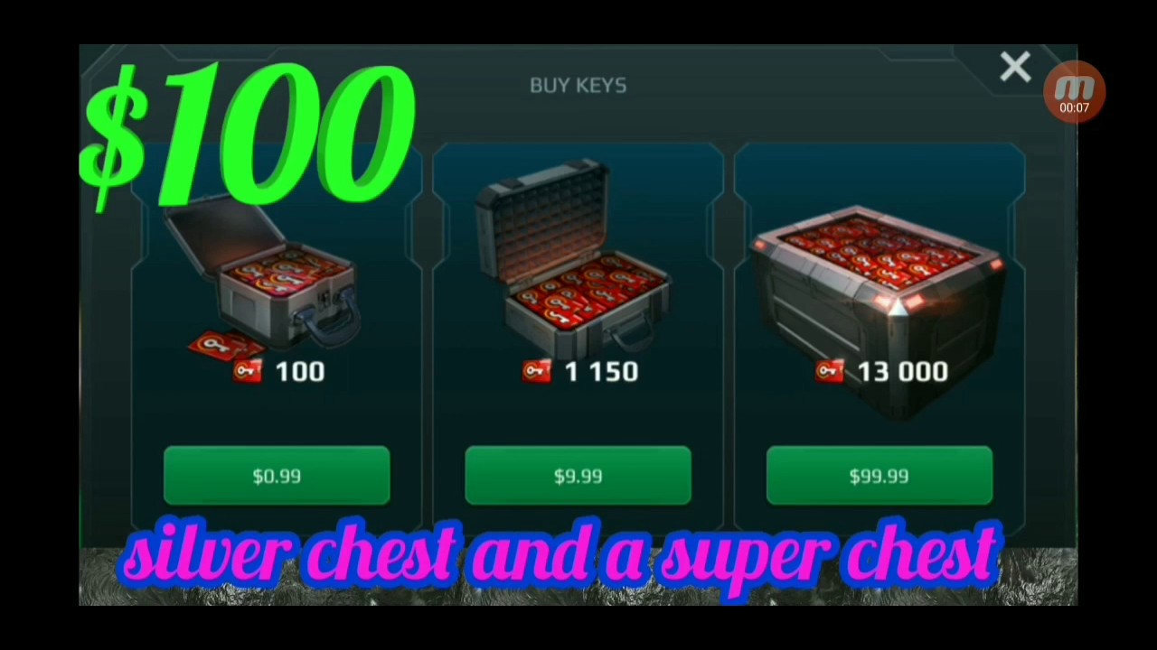 War robots $100 silver chest and a super chest!!! - YouTube