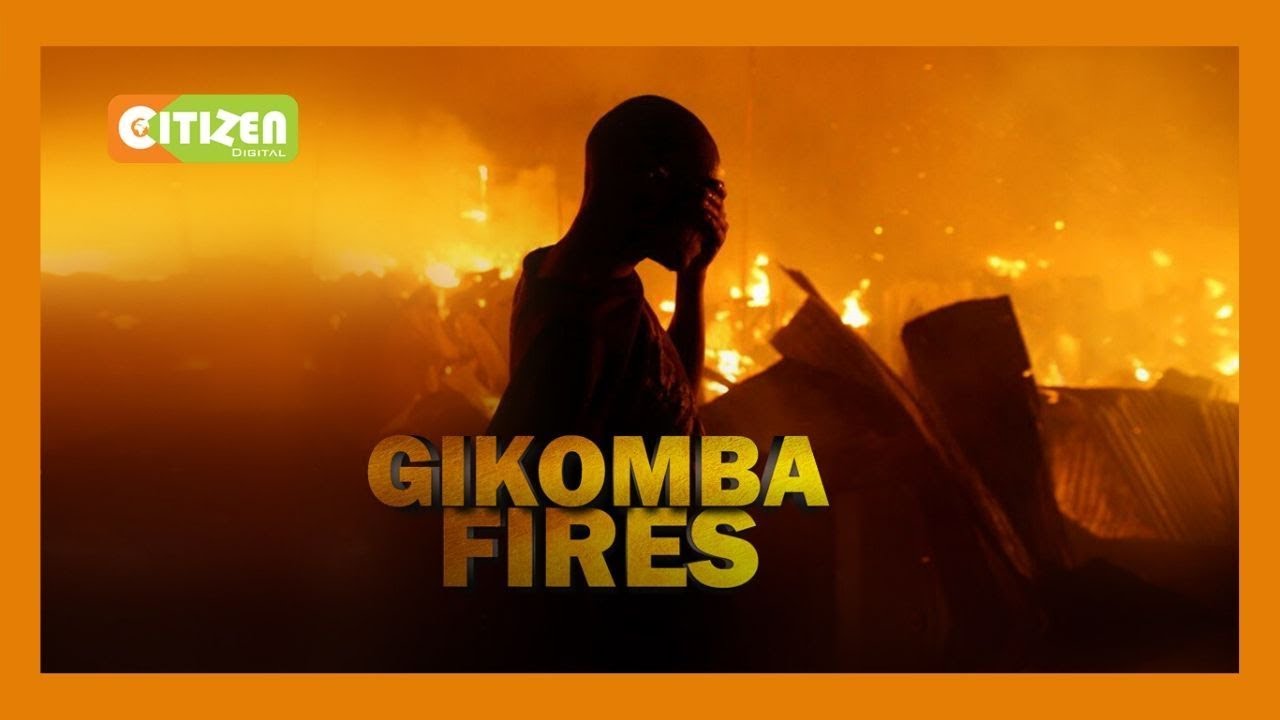 Property of unknown value destroyed in Gikomba Juakali fire - YouTube