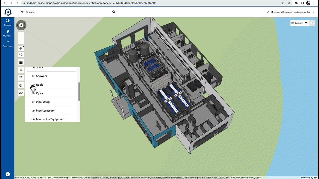 Esri's ArcGIS Indoors in 3D - Use Cases - YouTube
