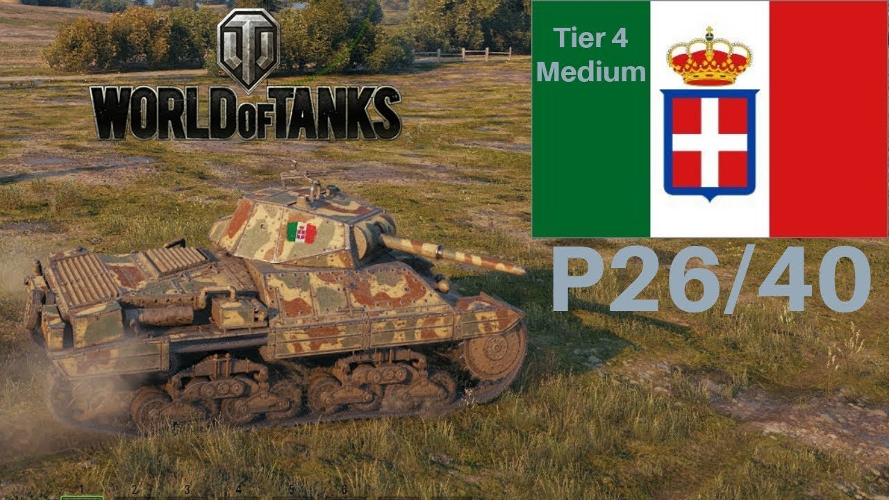 P26/40 tank review World of Tanks - YouTube
