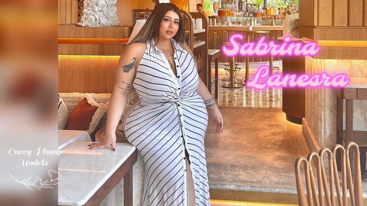 Sabrina Lanesra 💠 Arabic Curvy Plus-Sized Model, Fashionista, Instagram ...