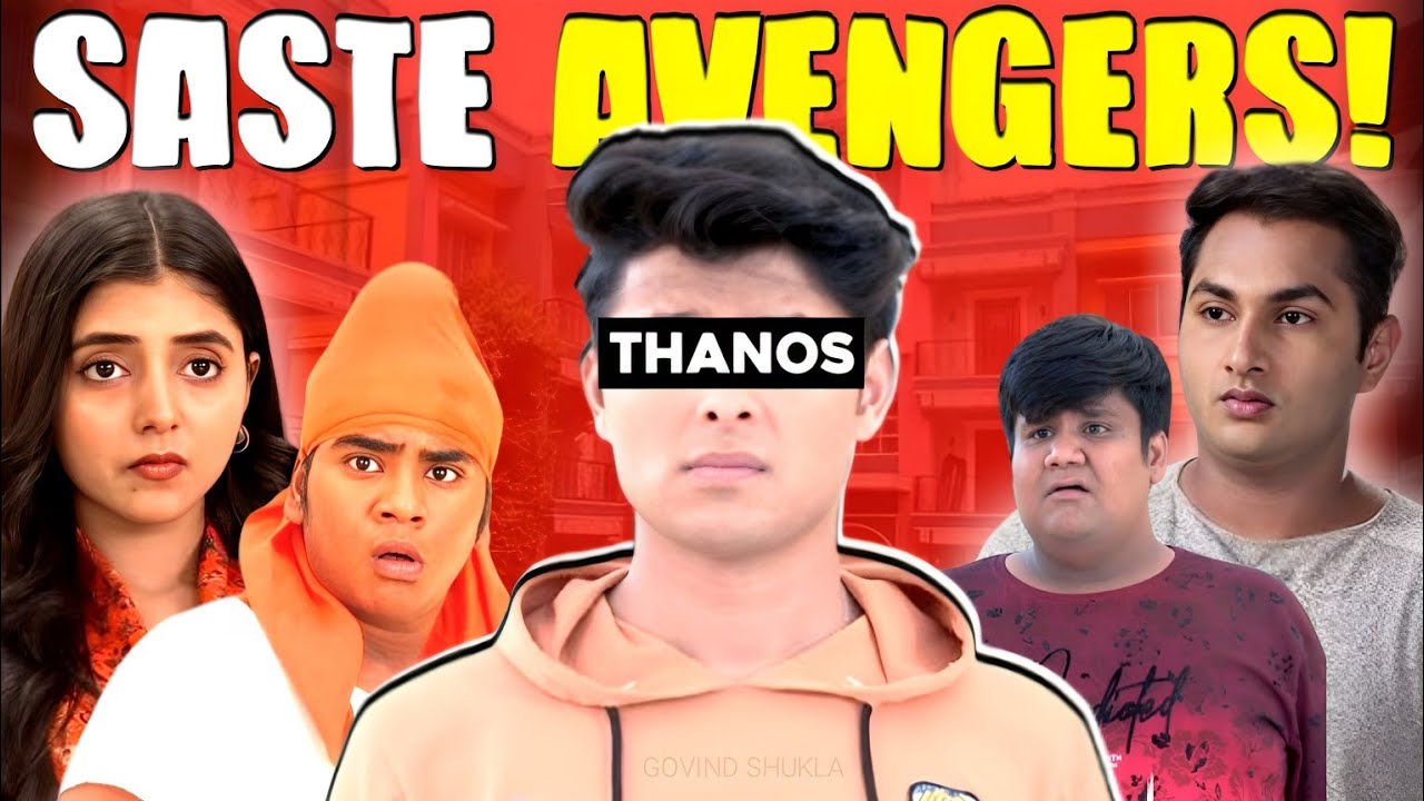 TMKOC: Gokuldham Society Avengers: No Powers, More Problems! Govind ...