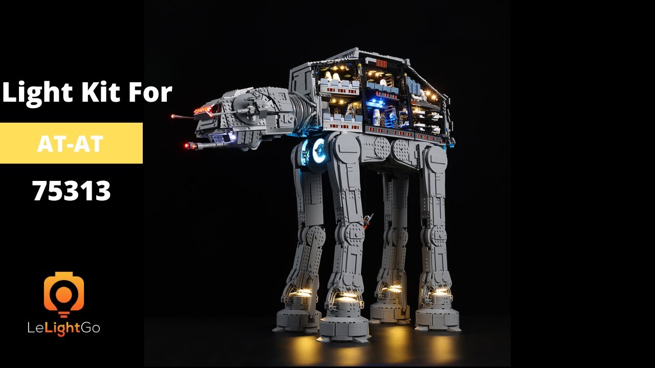 Remote Control Light Kit For LEGO Star Wars 75313 AT-AT - AT-AT 75313 ...
