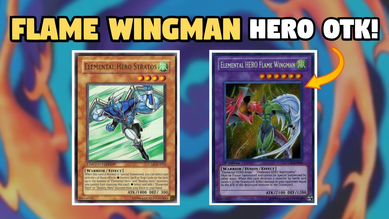 FLAME WINGMAN! Hero Deck Profile + 2 CARD OTK COMBO! | October 2022 ...
