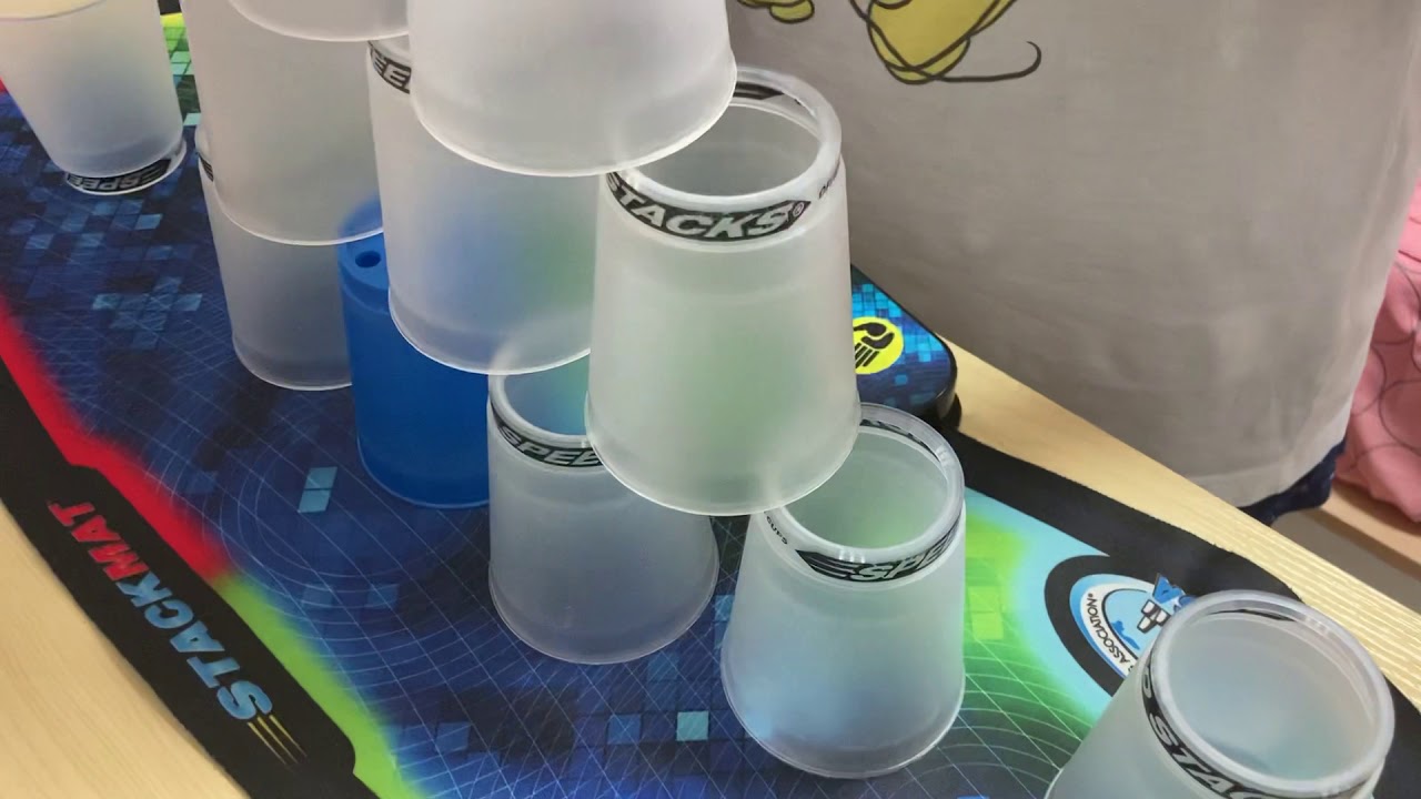 Sports Stacking 1-10-1 Down Stack 0.796!! - YouTube