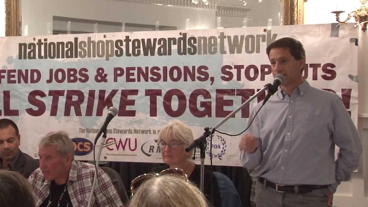 National Shop Stewards Network rally and lobby of Trades Union Congress ...