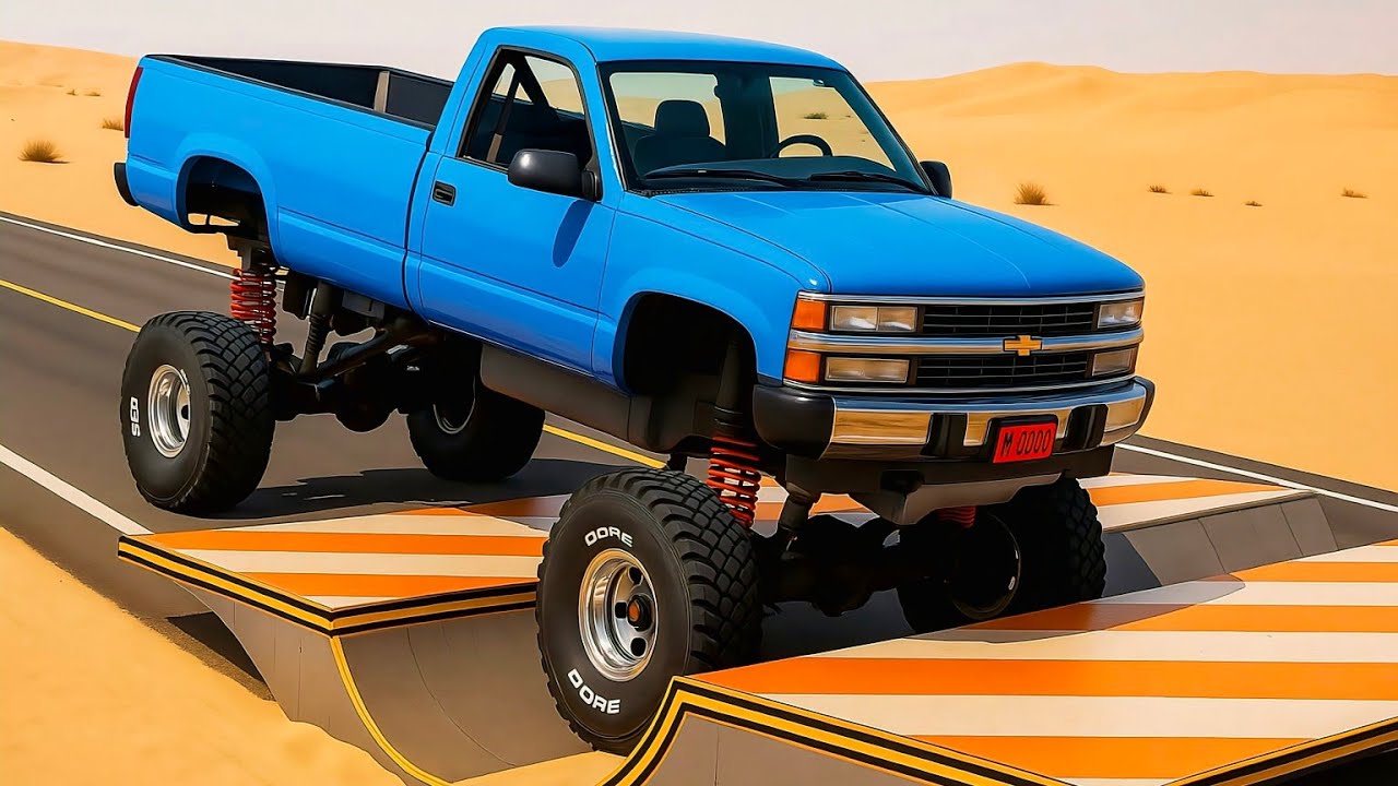 Cars vs Upside Down Speed Bump EXTREME Challenge #9 in BeamNG Drive ...