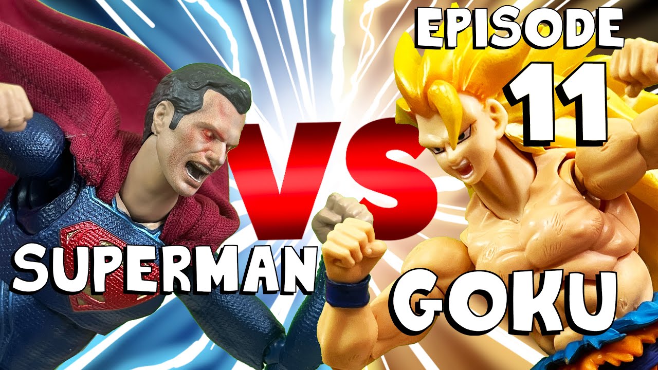 Superman vs Goku Multiverse showdown (stop motion) EPISODE 11 - YouTube
