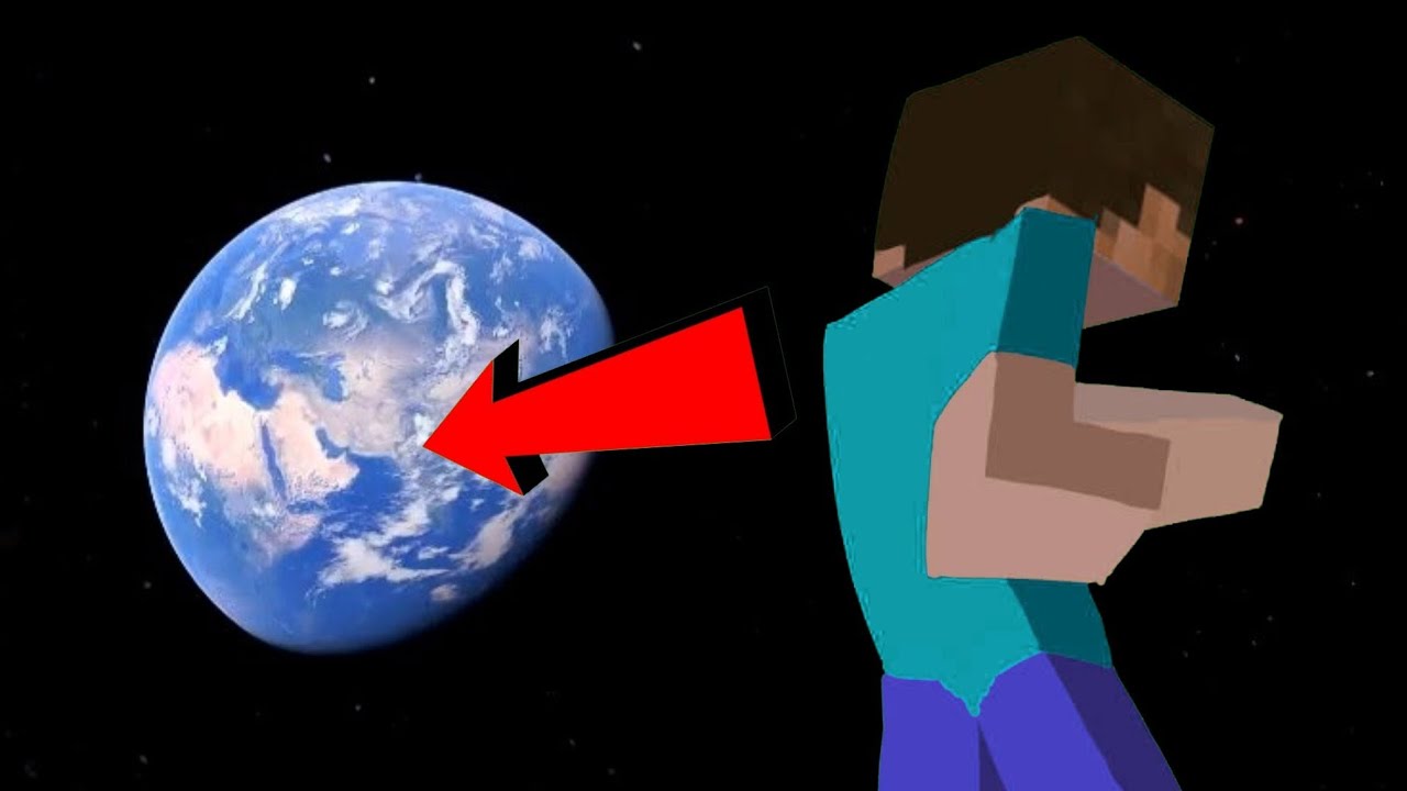 Minecraft Steve found on google earth - YouTube