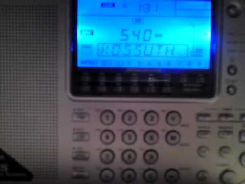 IRIB Radio Iran on 540 KHz received in Hungary