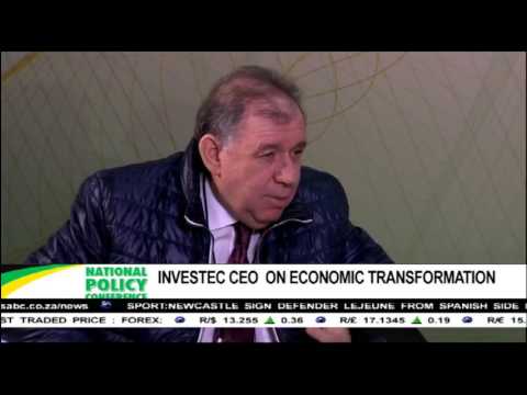 Investec CEO, Stephen Koseff on economic transformation - YouTube