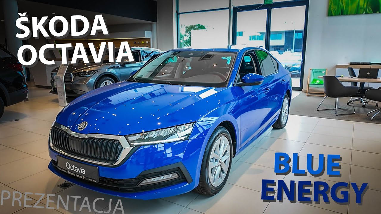 2024 Skoda Octavia Ambition w kolorze Błękitnym Energy - YouTube