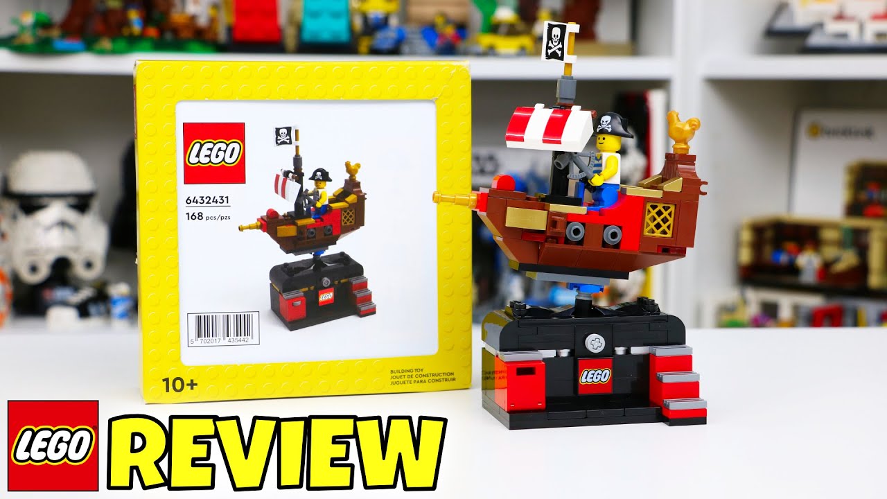 LEGO Pirate Adventure Ride Review | LEGO VIP Exclusive Set - YouTube