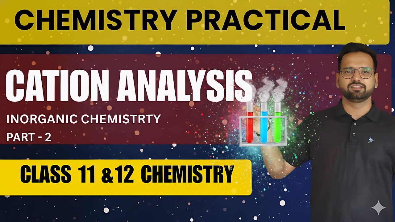Cation Analysis in 6 Minutes |l inorganic Practical ll Class 11 & 12 ll ...