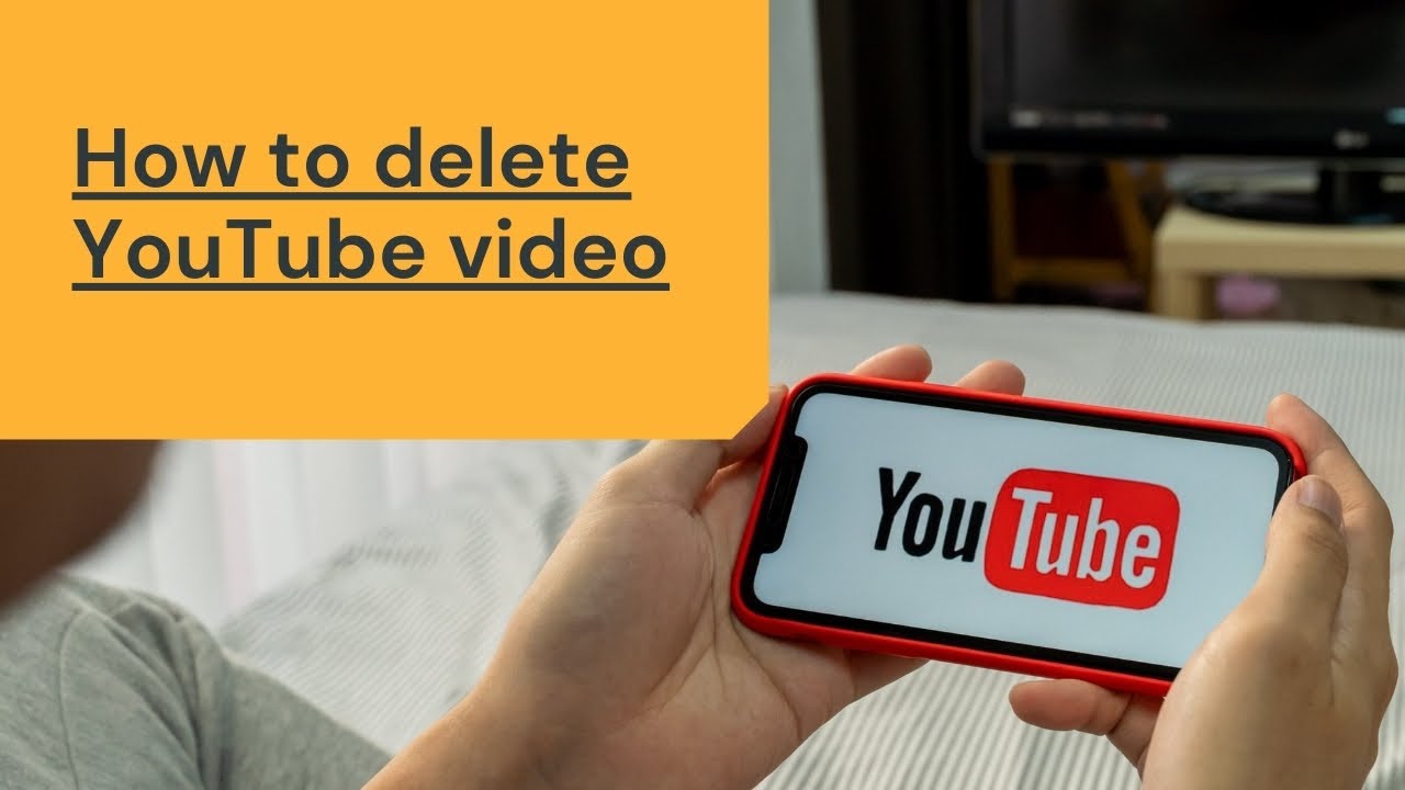How to delete a YouTube video - YouTube