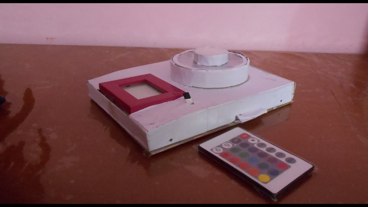 Remote controlled Fancy light-DIY project, Best out of waste, Cardboard ...