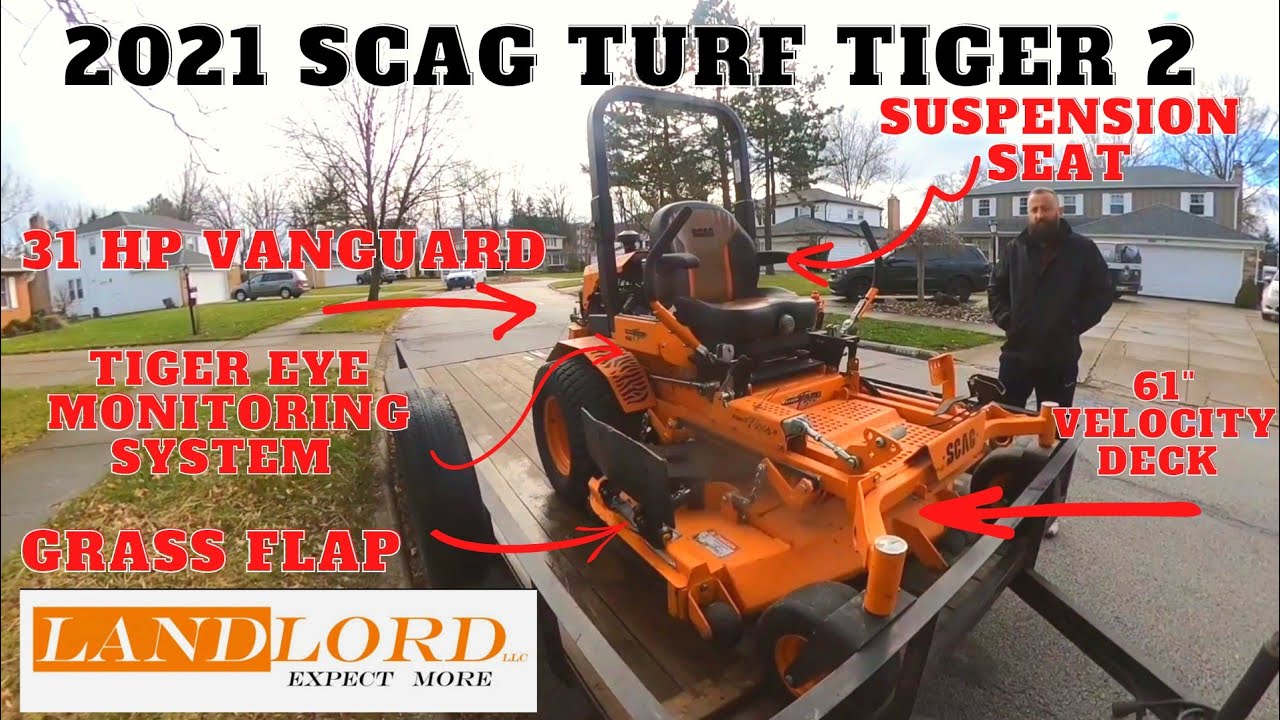 Purchasing used mower. 2021 scag turf tiger 2 - YouTube