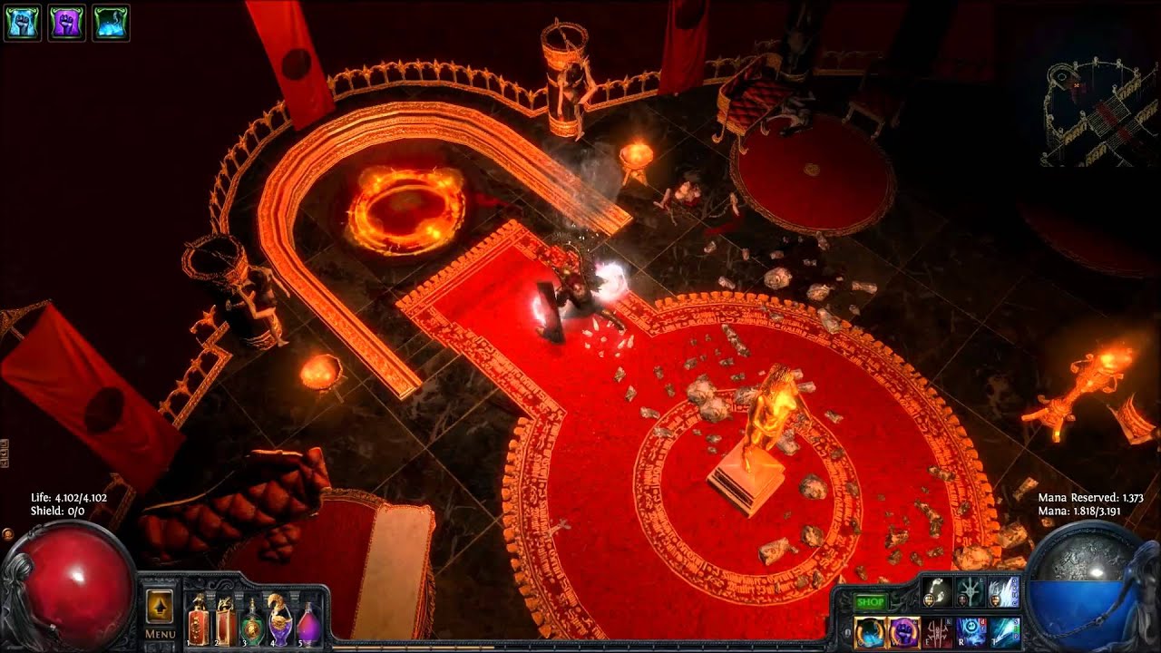 Path of Exile 1.3 - Piety the Empyrian / Shrine Boss - Torment League ...