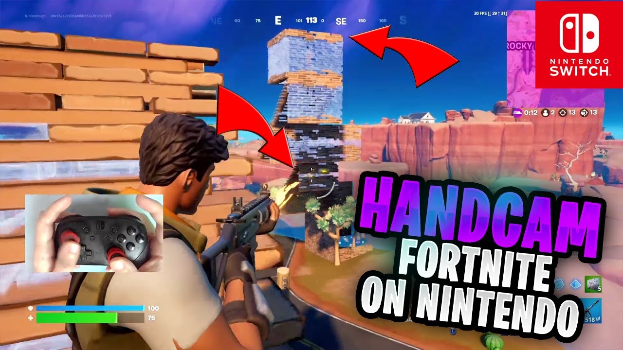 Fortnite on the Nintendo Switch Pro Controller #444 - YouTube