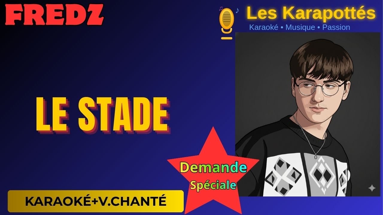 (Karaoke+V.Chanté) | Le stade | Fredz - YouTube