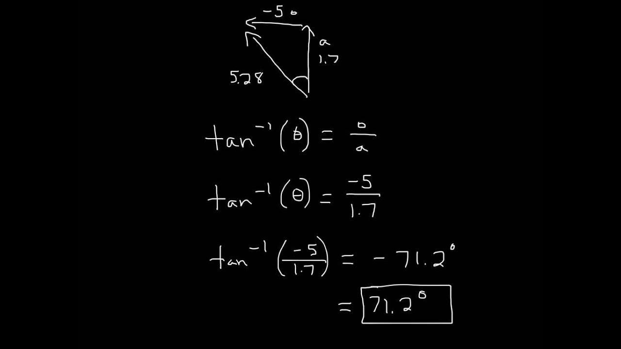 Physics Finding Magnitude of Resultant Vector (Part 2) - YouTube