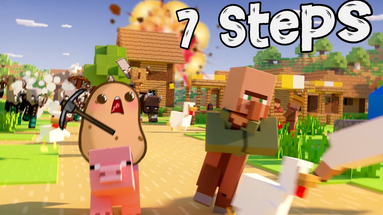 How to find a village in 7 steps! [Minecraft] | The Potato Fields Episode 3 - YouTube