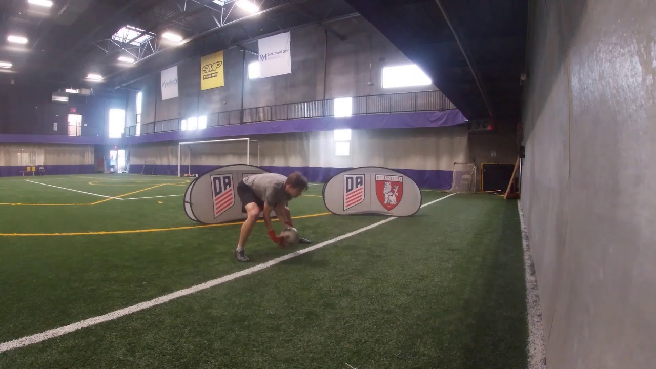 GK Exercise Ball Wall Movement Basket Catch - YouTube