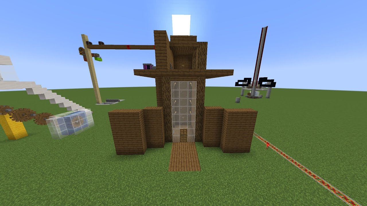 Simple LIft Showcase | Create Mod - YouTube