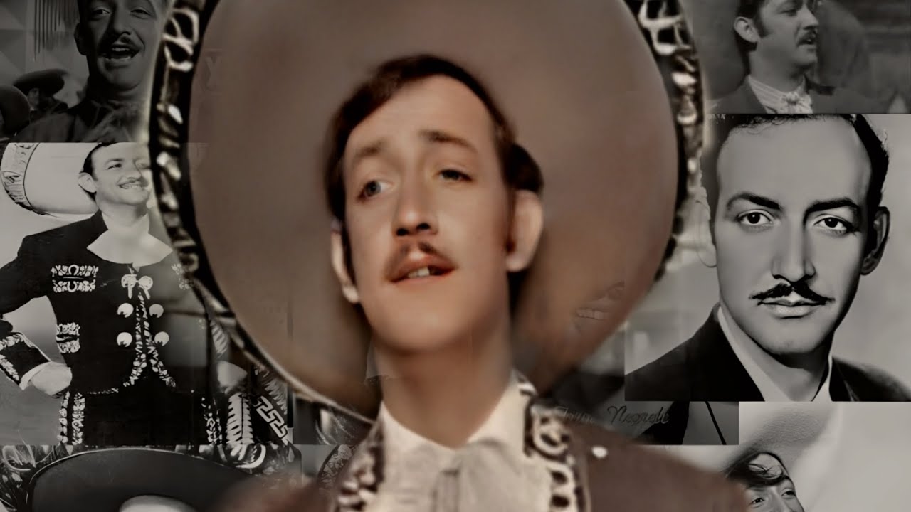 Jorge Negrete Alla En El Rancho Grande Letra - YouTube