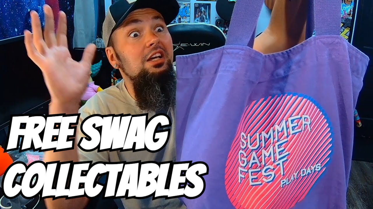 I Got A Free Swag Bag Full of GAMING MERCH! - YouTube