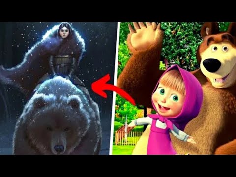 The true and tragic story of| Masha and the Bear - YouTube