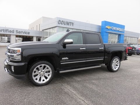 2017 Silverado High Country Black - YouTube
