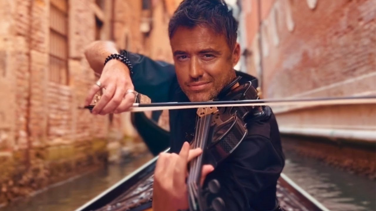 Patrick Roberts 'Love Me Tender' Violin Cover In Venice - YouTube