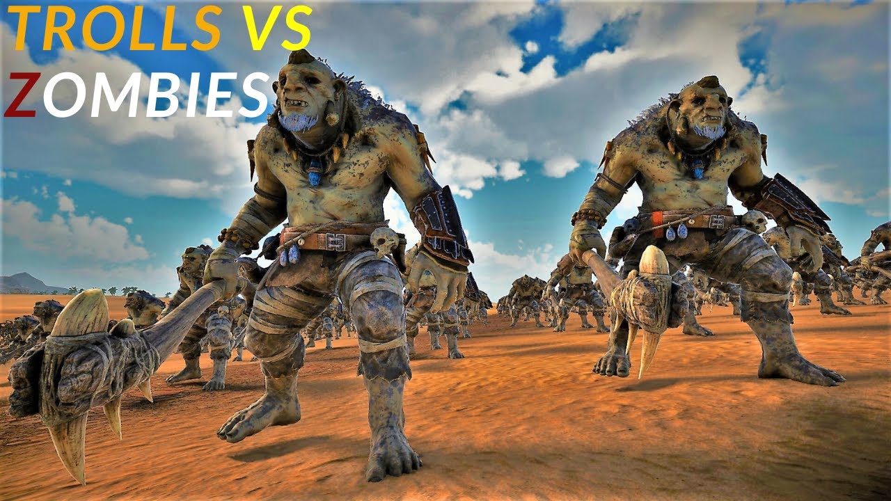 2.000 Trolls Vs 2,000,000 Demon & zombies | Ultimate Epic Battle ...