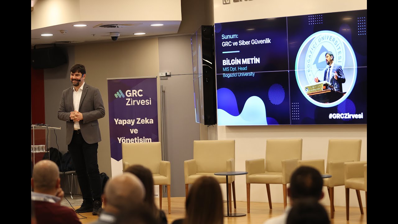 GRC ve Siber Güvenlik | Prof. Dr. Bilgin Metin | GRC Zirvesi 2024 - YouTube